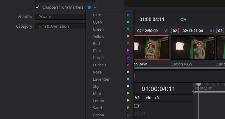 How to Add YouTube Chapters Directly from DaVinci Resolve