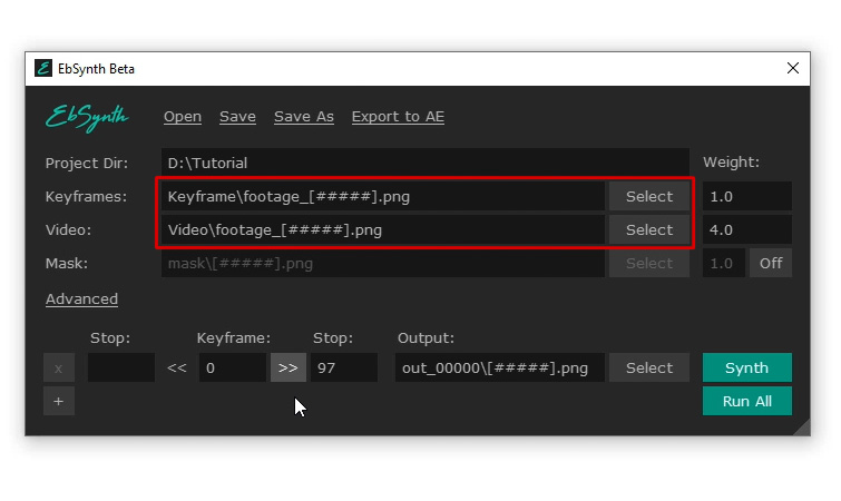 Create Glitch Effects with EbSynth and After Effects