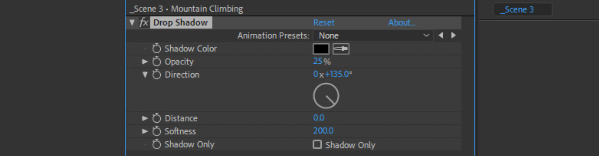 Quick Tip: Using White Text Over Bright Footage